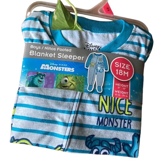 Disney | Pajamas | Monsters Inc Blanket Sleeper | Poshmark